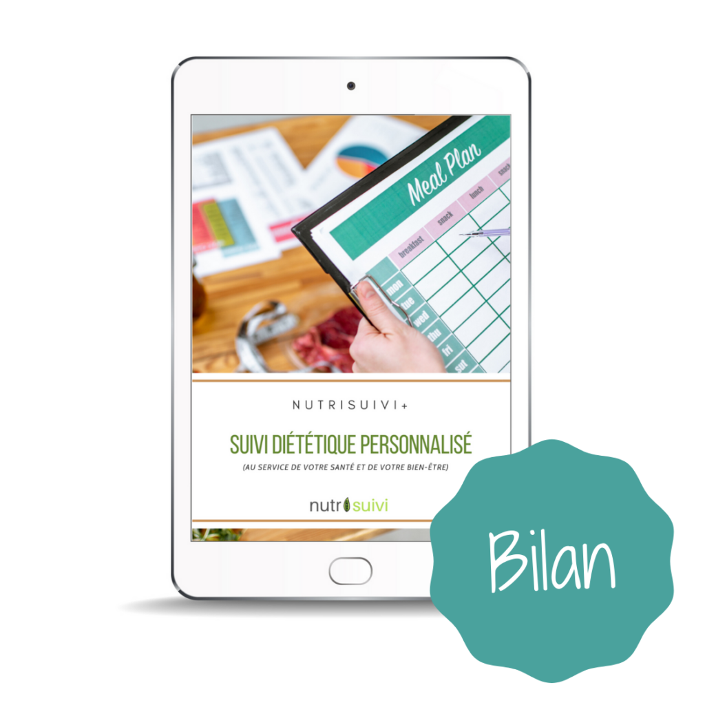 Bilan nutritionnel - NutriSuivi
